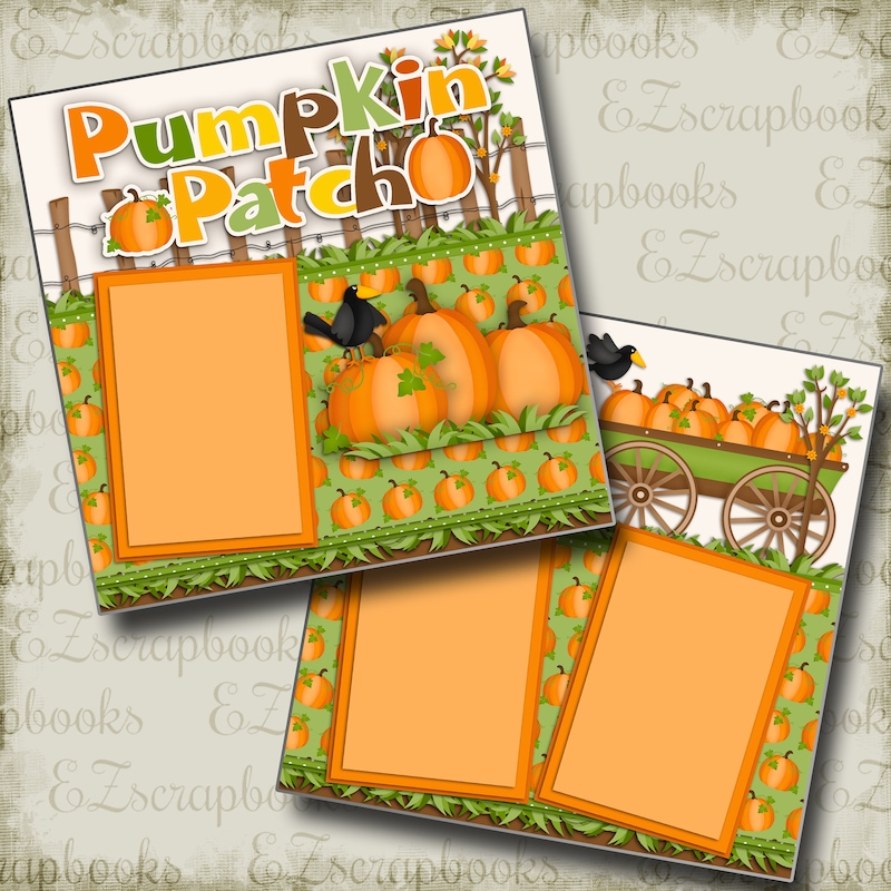 Pumpkin Patch Layout - Etsy