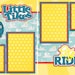 LITTLE TYKES Boy - 2 Premade Scrapbook Pages - EZ Layout 484 - Etsy