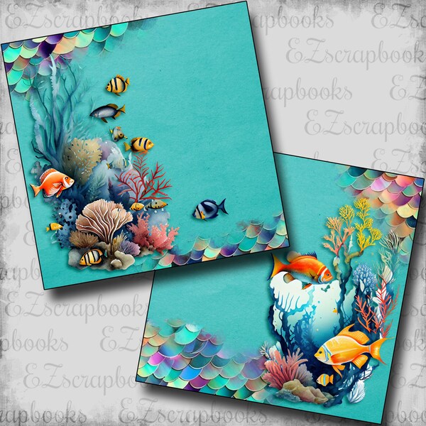 Scrapbook Pages - Etsy