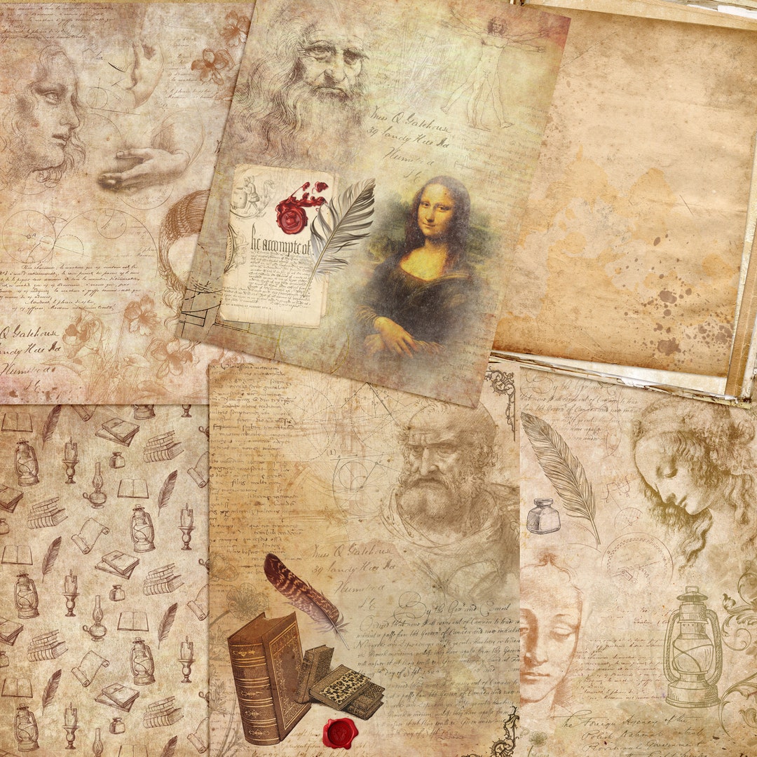 Davinci's Sketchbook Paper Pack - 7460 - Etsy