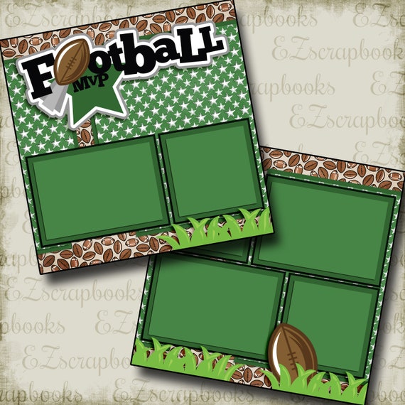 Paper, Party & Kids Papercraft Paper Football Coach Football DIY Craft ...