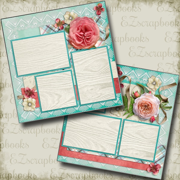Scrapbook Pages - Etsy