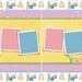 Be Happy Birthday 2 Premade Scrapbook Pages EZ Layout 6080 - Etsy