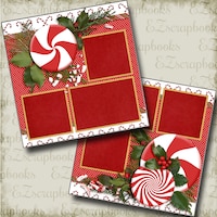 A Nutcracker Christmas Scrapbook Page Kit Holiday Scrapbooking Supplies ...