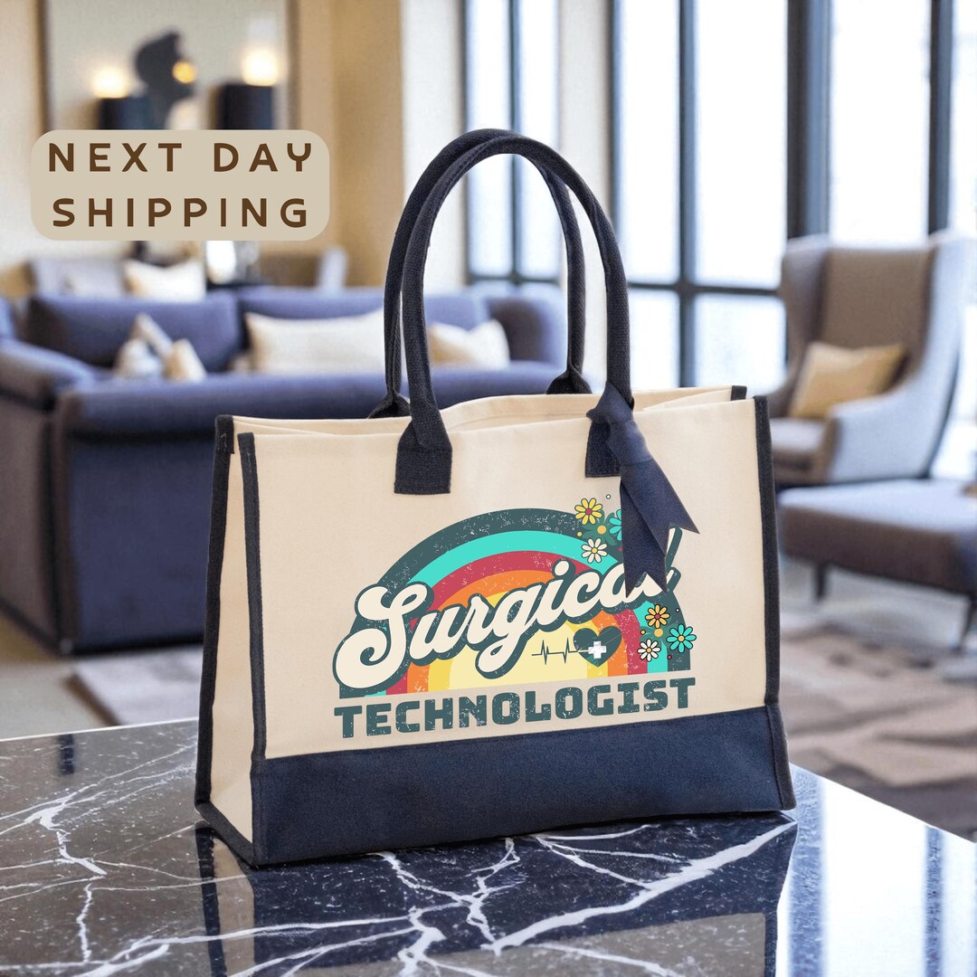 Surgical Tech Tote Bag OR Staff Gift, Medical Accessory Surgical ...
