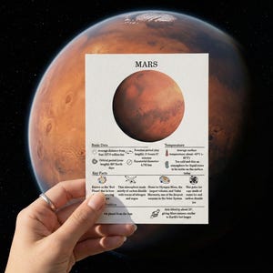 Solar System Planets Infographic Poster: Space Science, Homeschool ...