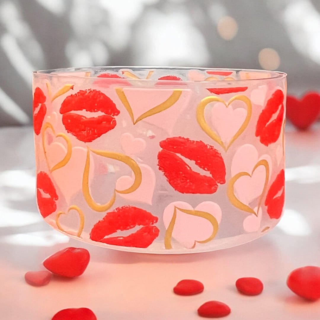 Kiss Me Clear 3D Silicone Tumbler Boot - Etsy