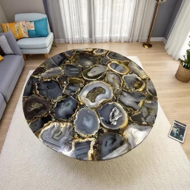 Geode Table Top - Etsy