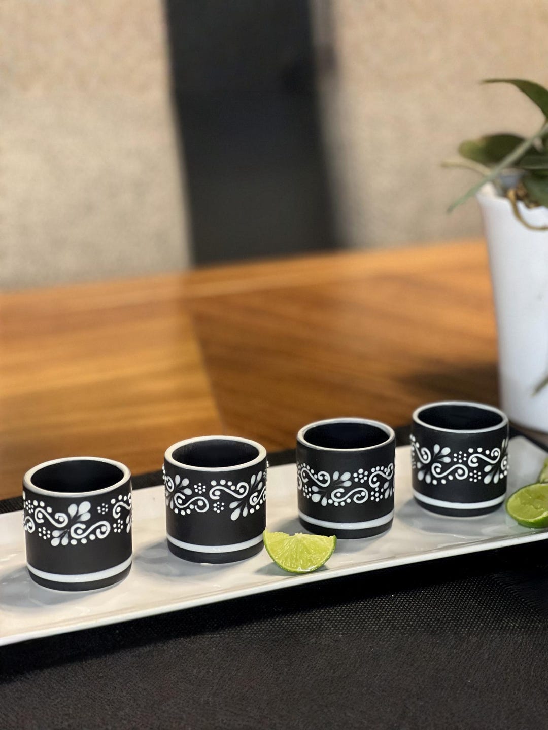 Mezcal Copitas, Set of 4 Mezcal Cups Handmade in Mexico, Gifts for Him ...