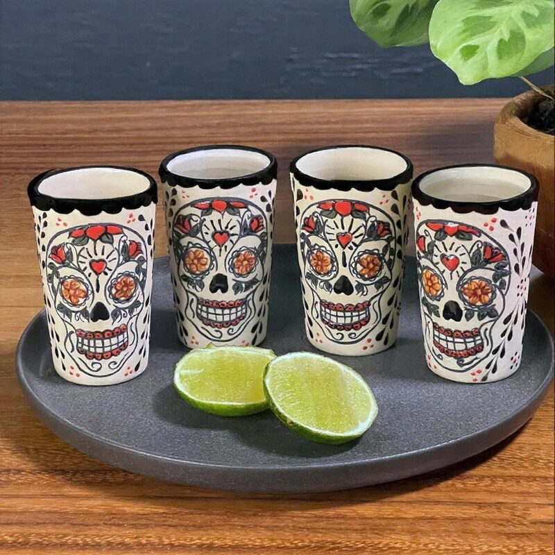Ceramic Shot Glass Sets - Etsy