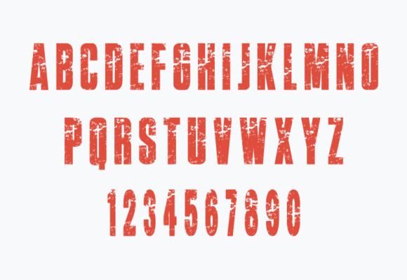Heavy Grunge Font | Distressed Typeface (TTF OTF Digital Download) - Etsy