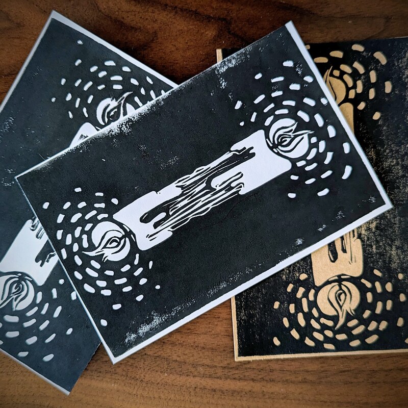 Mini Postcards - Etsy