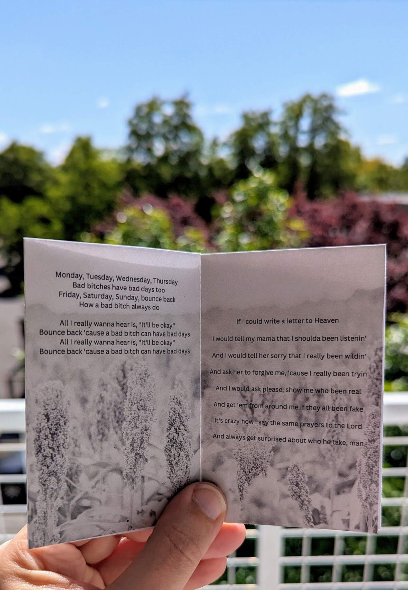 Lyric Book Mini-zine Trio Pack Set of Three Music Zines Sticker ...