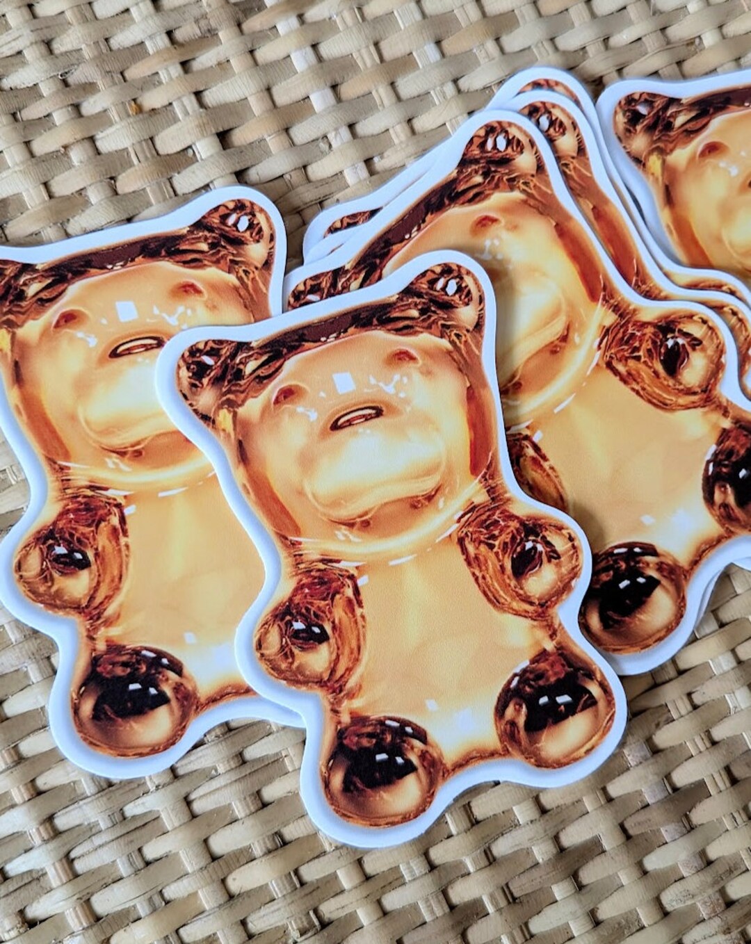 Gummy Bear Sticker Bright Colorful Gummi Bear Candy Decal for Laptop - Etsy