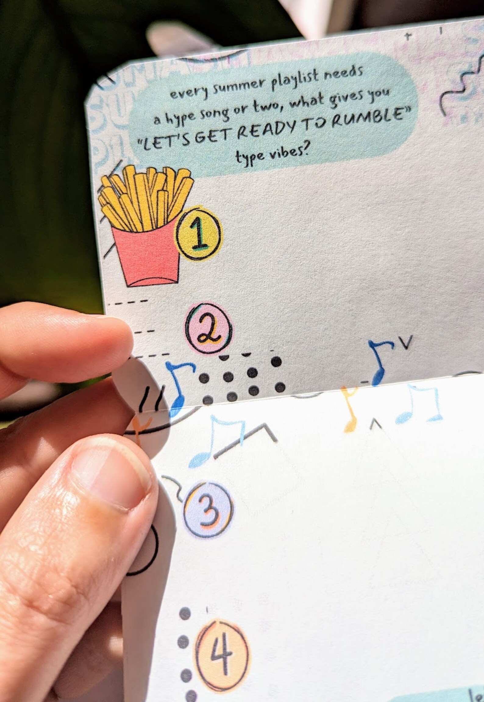 Lyric Book Mini-zine Trio Pack Set of Three Music Zines Sticker ...