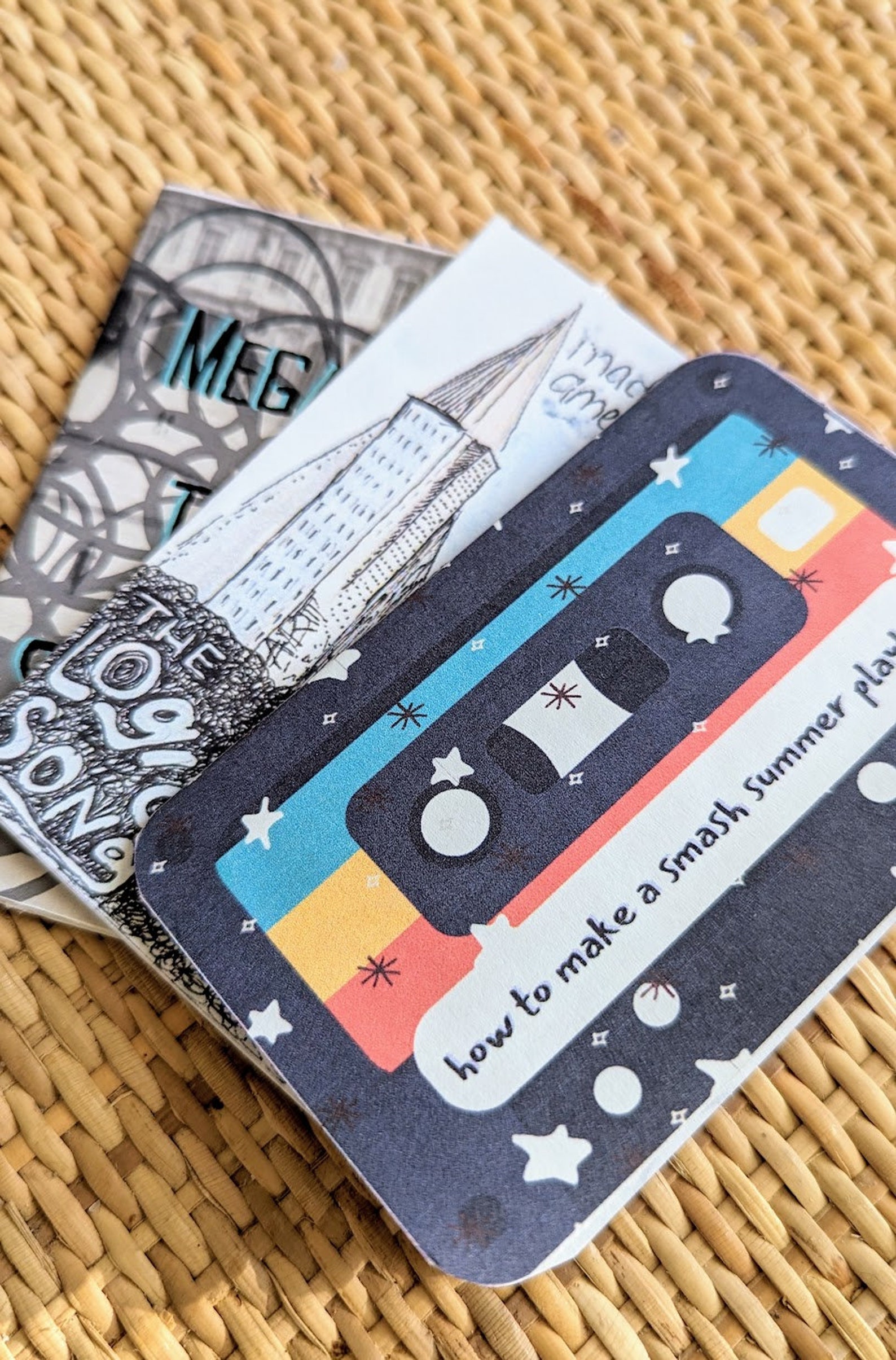 Lyric Book Mini-zine Trio Pack Set of Three Music Zines Sticker ...