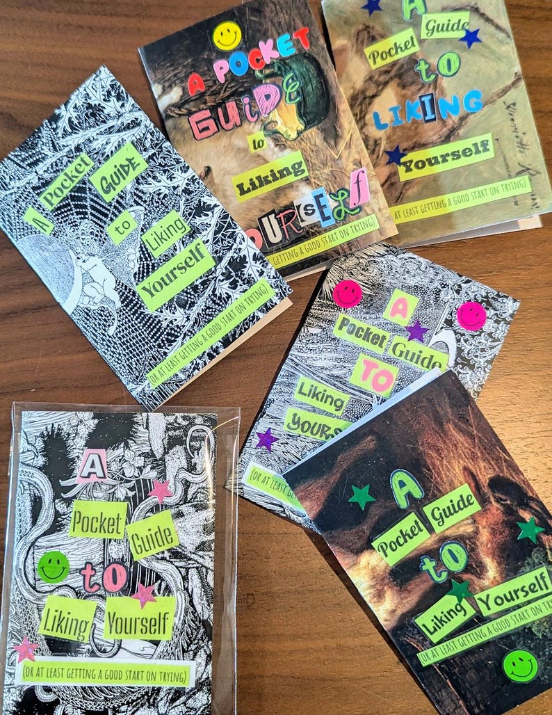 Mindful Mini-zine Mental Health Activity Booklet - Etsy