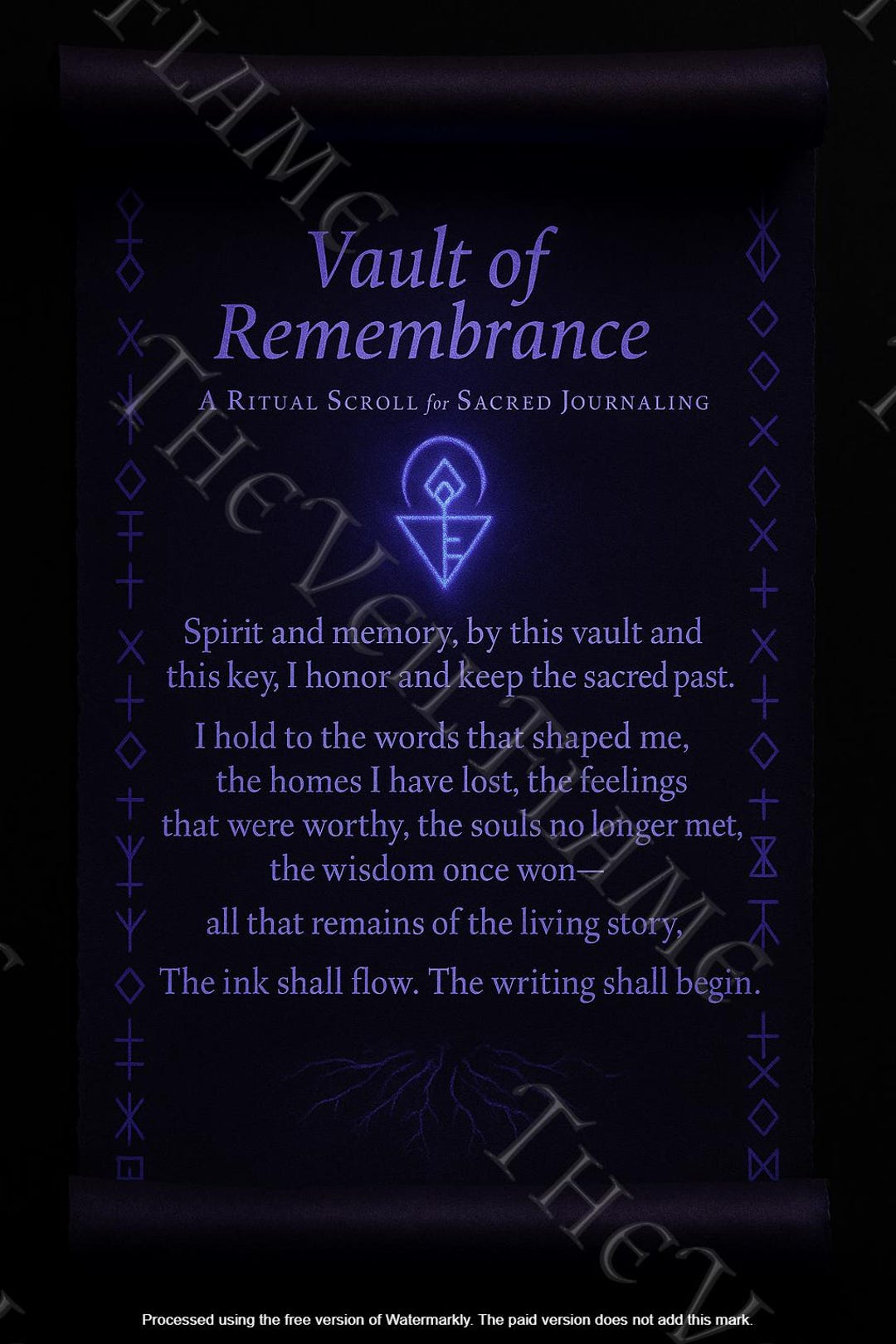 Vault of Remembrance - A Ritual Scroll for Sacred Memory & Emotional ...