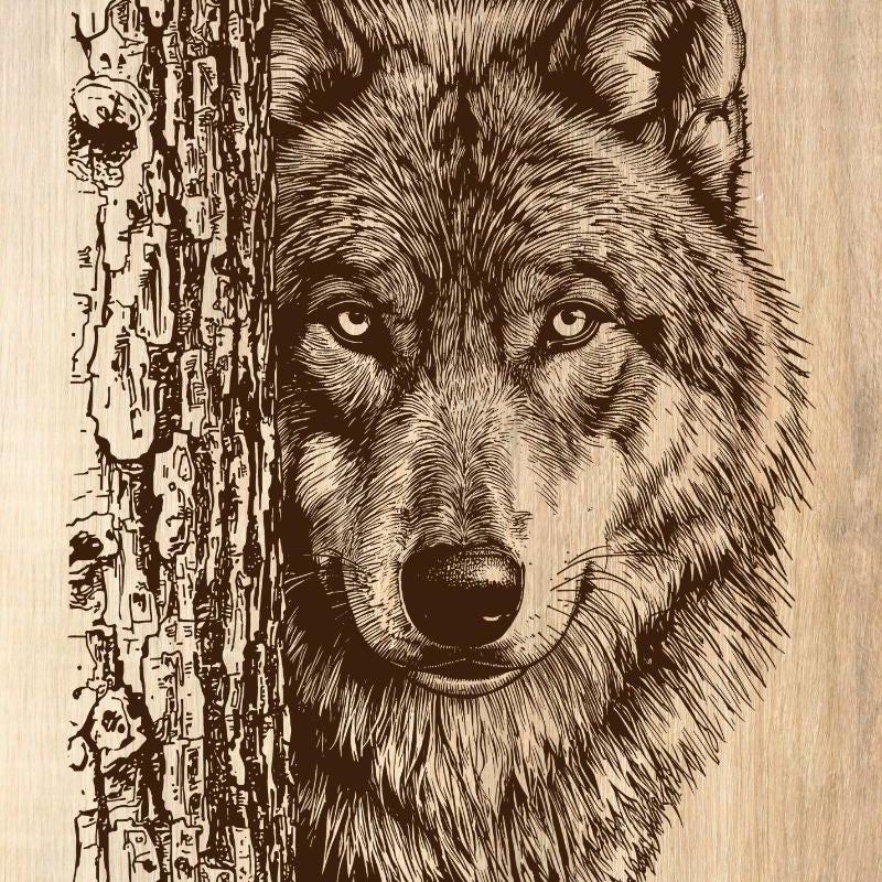 Yellowstone Wolves Art - Etsy