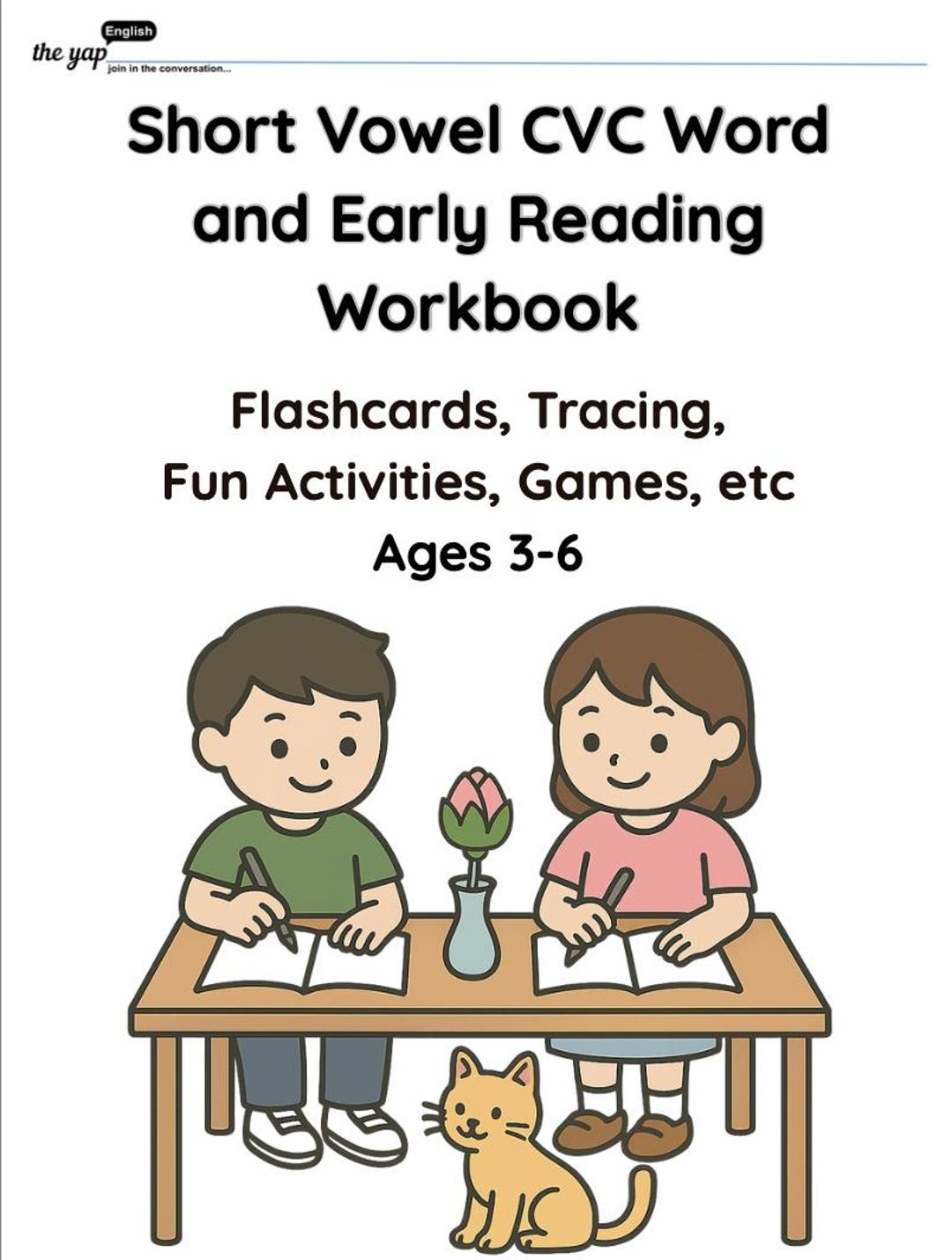 CVC Words Phonics Workbook | Reading & Writing Activities (digital ...
