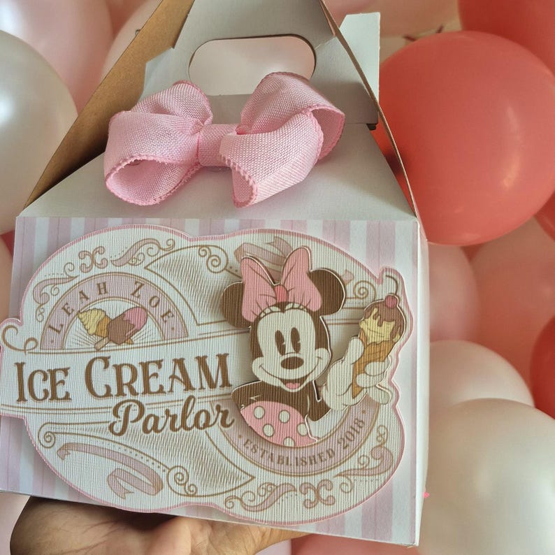 Vintage Minnie Mouse Candy Box: Retro Party Favor - Etsy