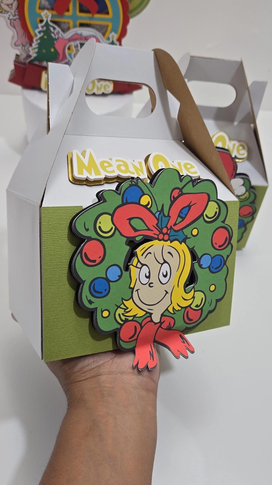 Grinch Candy Boxes, Christmas Party Favors, Grinch Favor Boxes. - Etsy