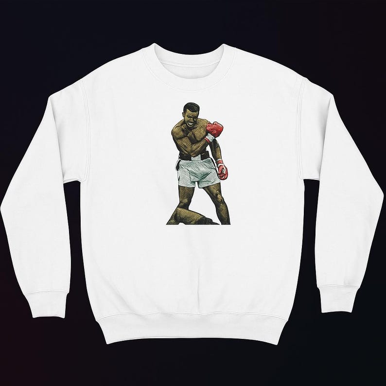 Muhammad Ali Digital Embroidery File (4 Sizes Included) | Boxing Legend ...