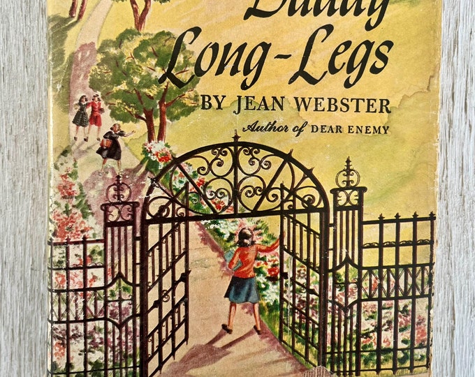 Vintage Book - Daddy Long-legs by Jean Webster 1912 - Rough Cut Deckled ...