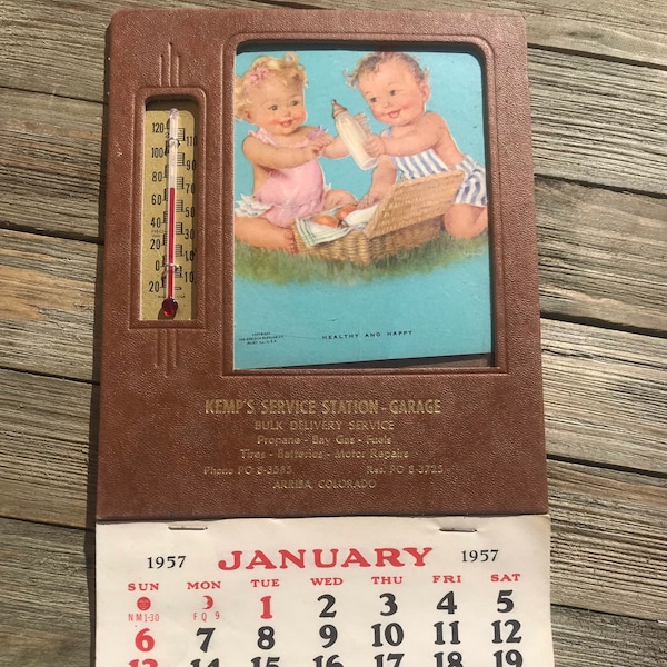 Gas Station Calendar - Etsy