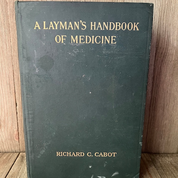 Antique Medical Book - Etsy