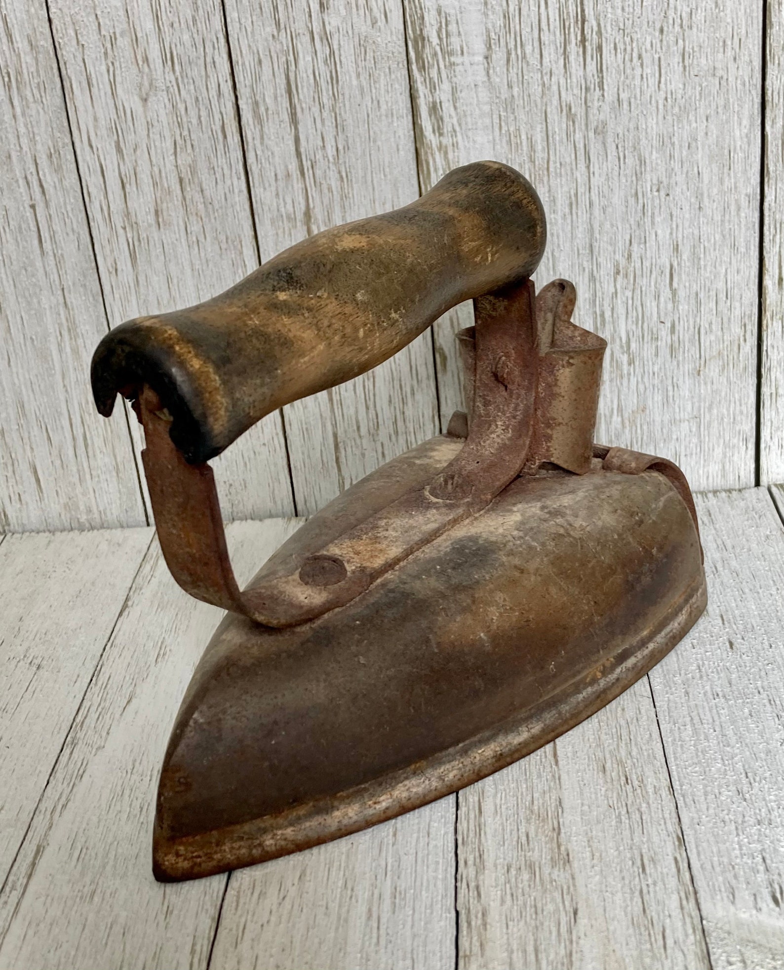 RARE! Antique Sad Iron - Stamped "property of State Prison" - Rare ...