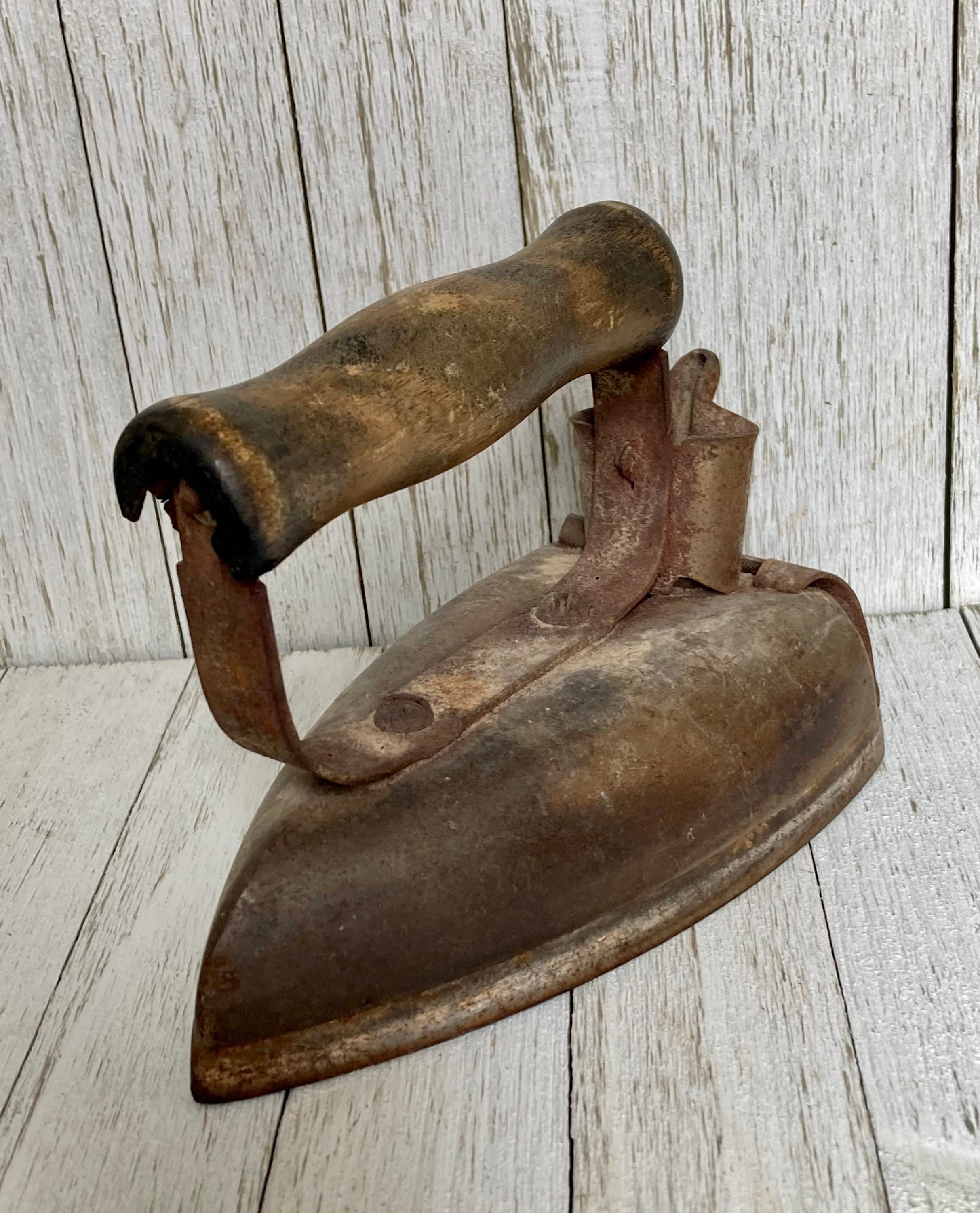 RARE! Antique Sad Iron - Stamped "property of State Prison" - Rare ...