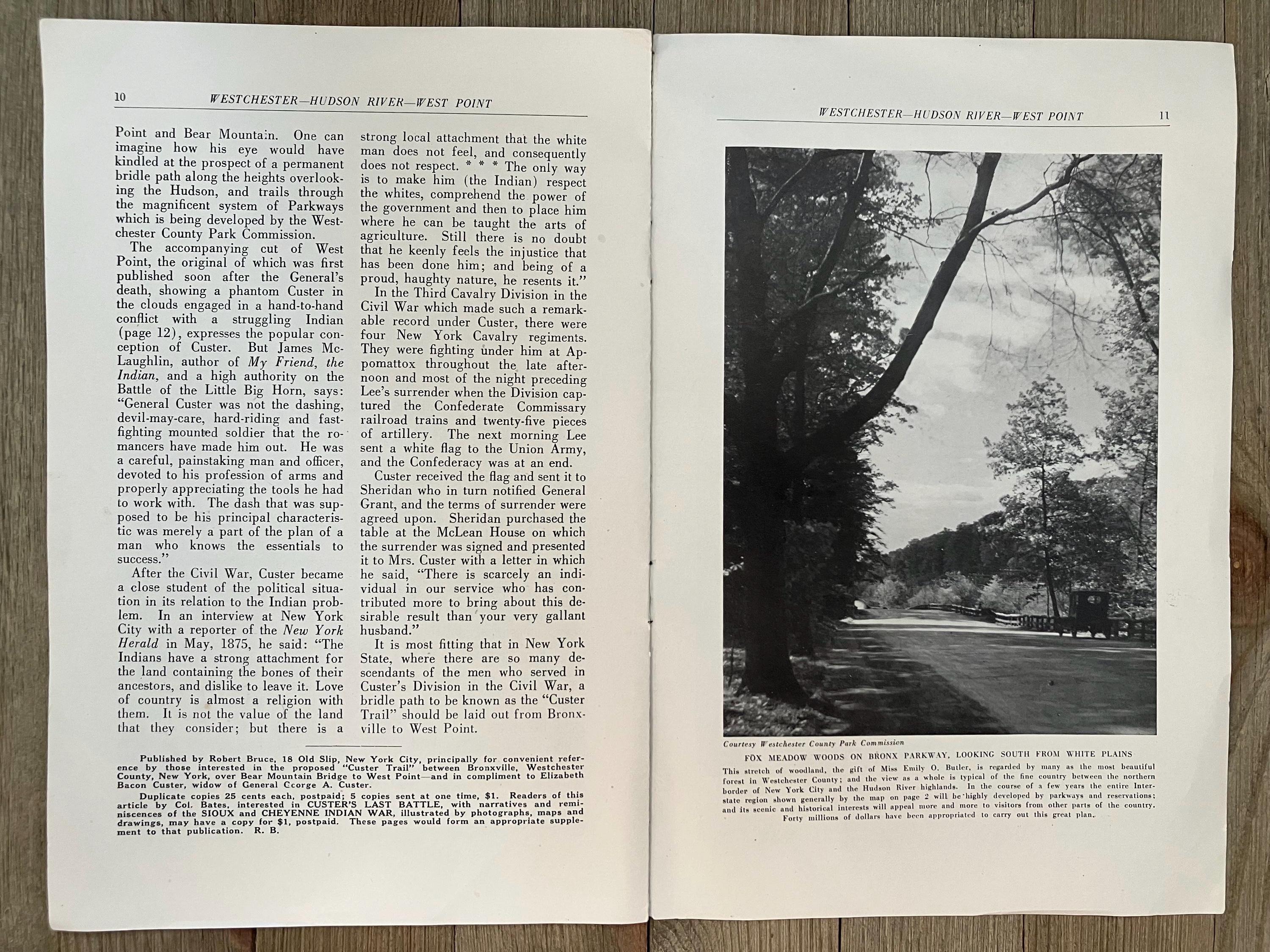 Autographed Elizabeth B. Custer Booklet General Custer Vintage 1920s ...