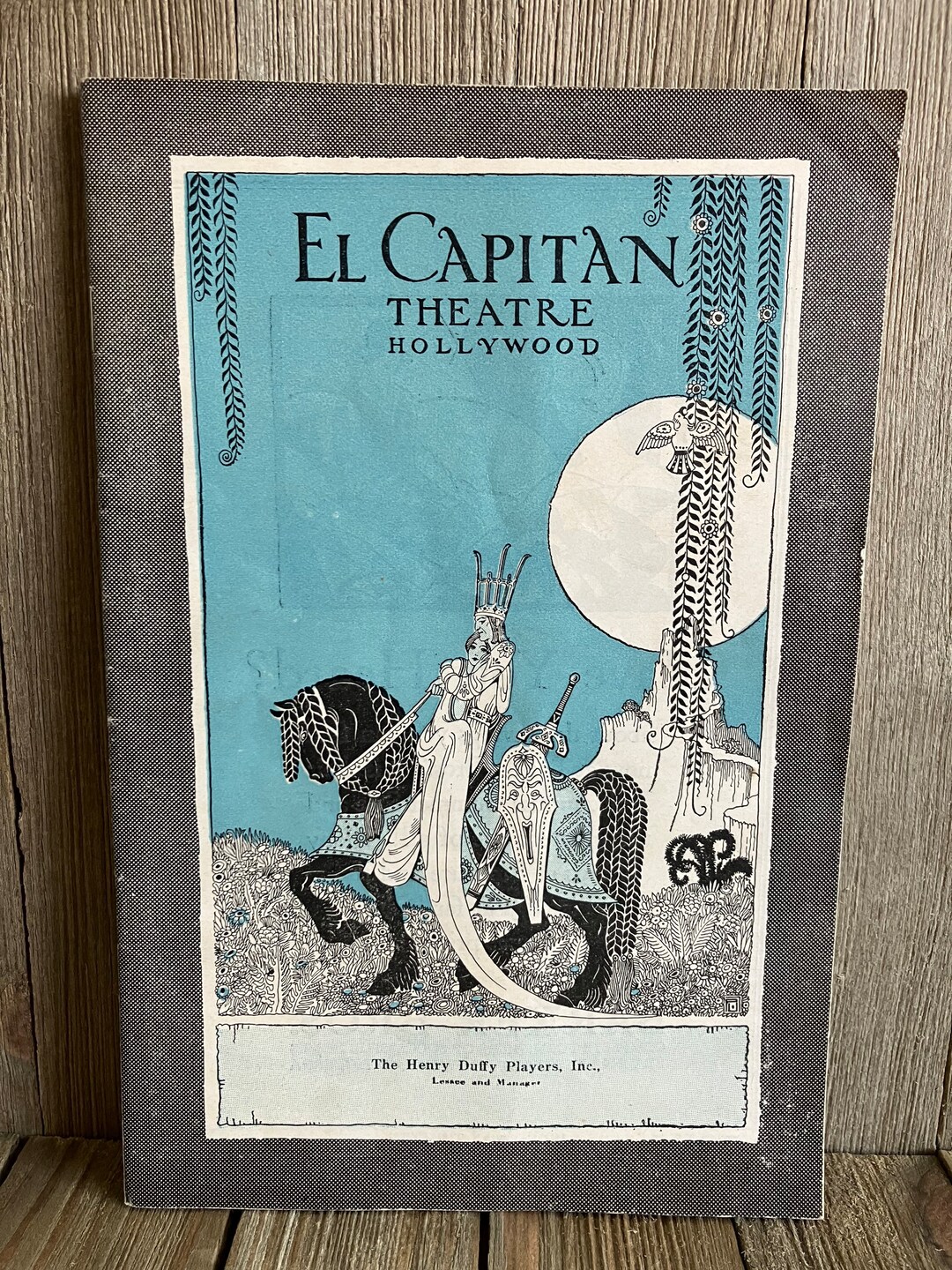 Rare Vintage El Capitan Theatre Hollywood Playbill Laff That off August ...