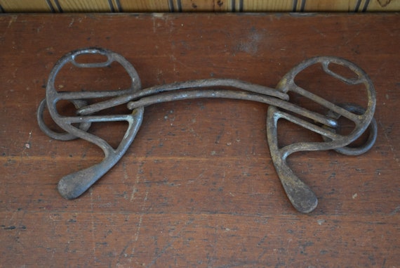 RARE 1800s Double Full Cheek Horse Training Bit 3 3/4 - Etsy