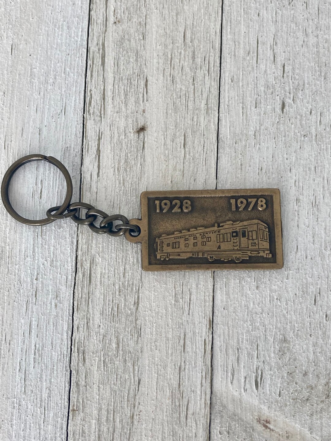 Vintage Sperry Rail Service Keychain 1928-1978 - Train, Locomotive ...