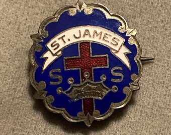 St James Cross Patch - Etsy