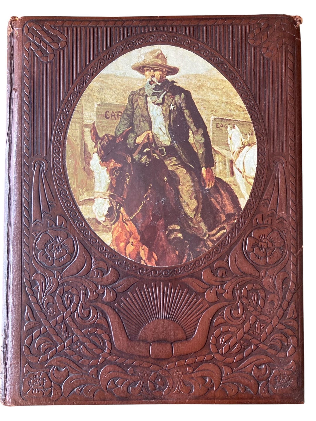 Vintage Old West the Gunfighters Book Time Life Leather 1976 - Etsy
