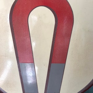 RARE! Large 1930s Magnet Ales Enamel Sign United Kingdom 30" X 45" Pub ...