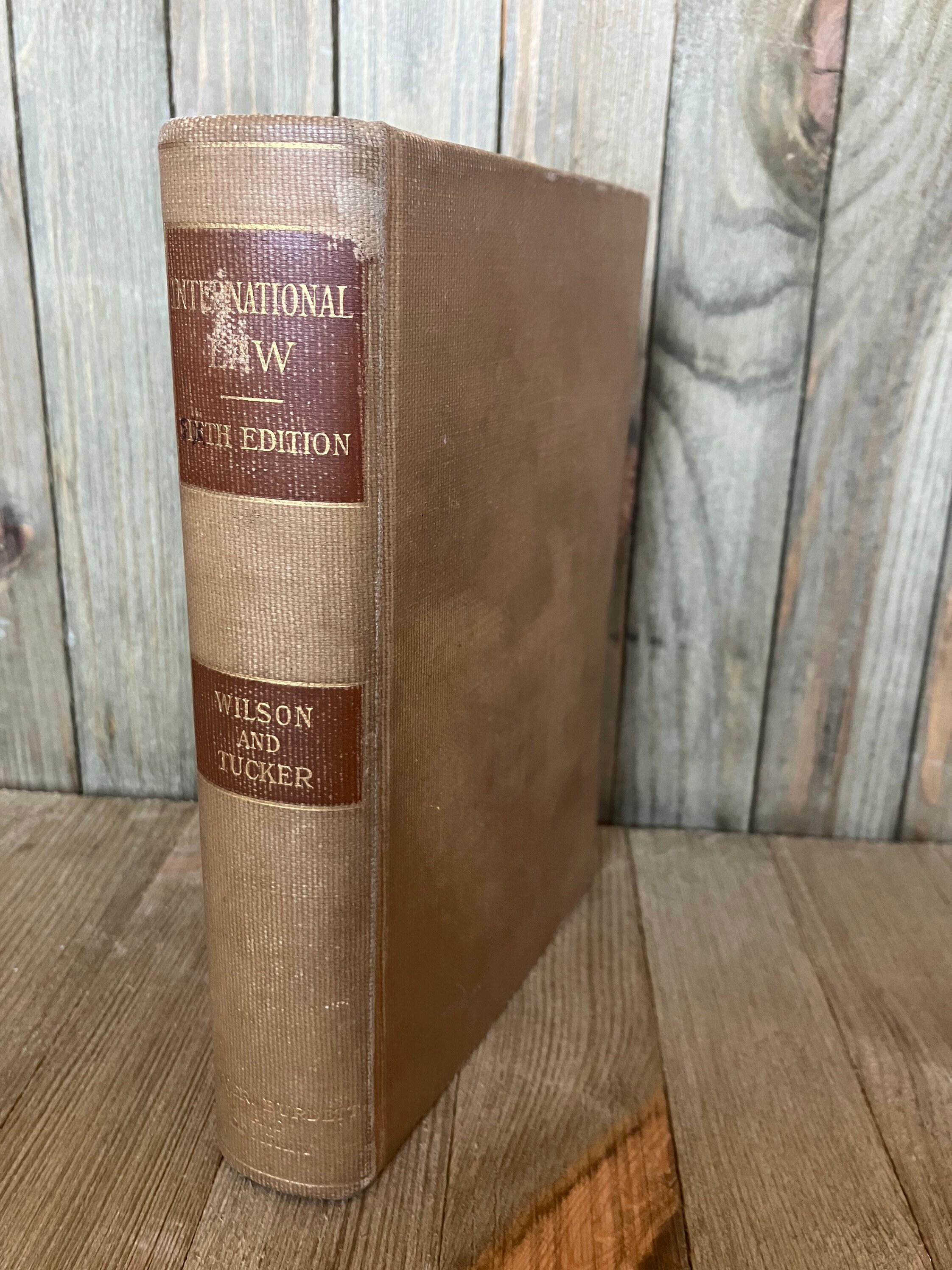Antique 1910s Law Book International Law sixth Edition by George ...