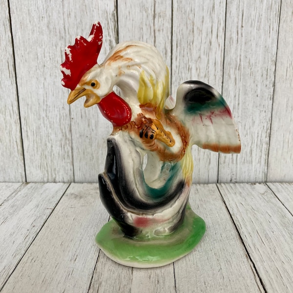 Rooster Figurine - Etsy