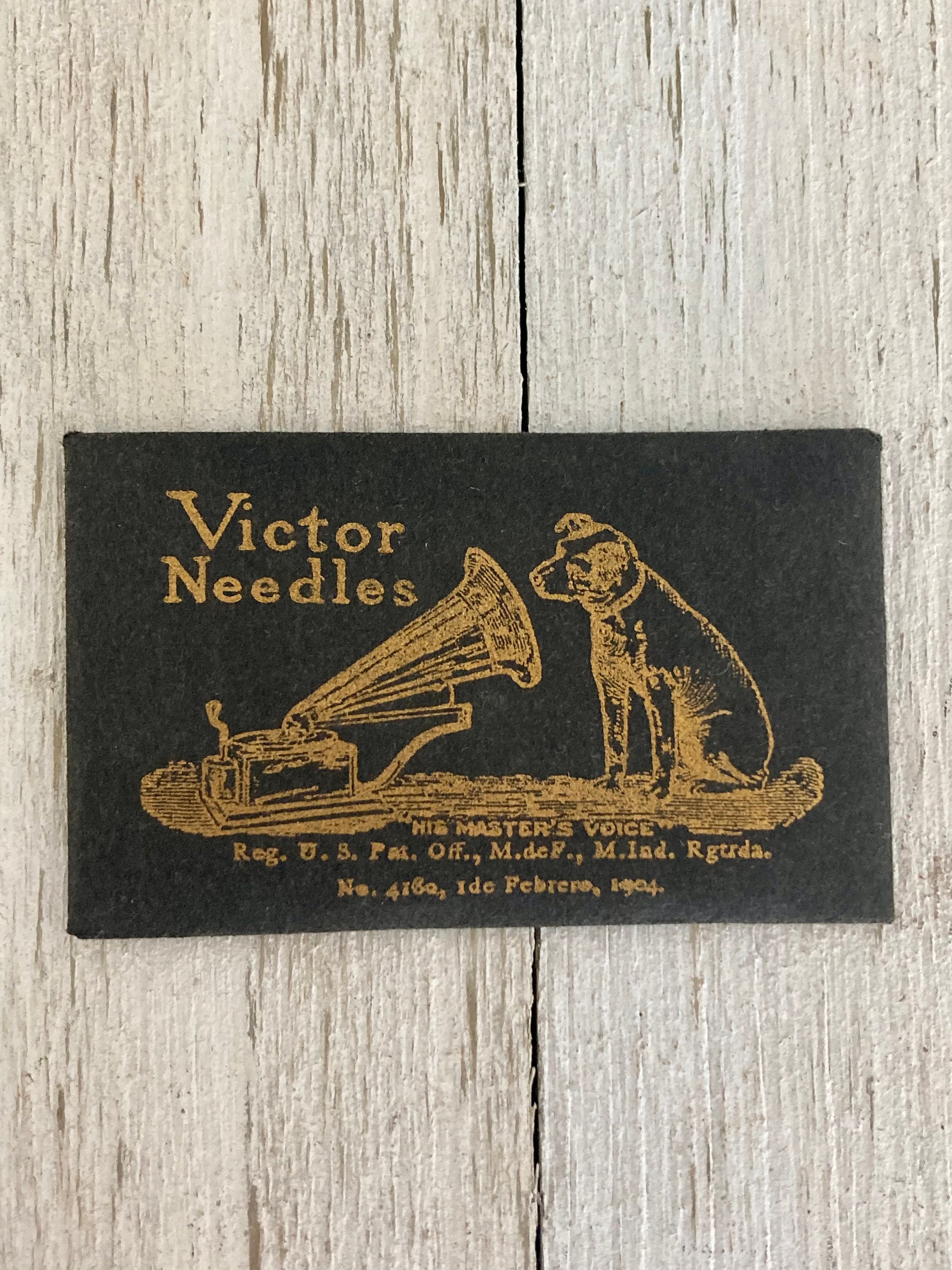 Antique Victor Needles - Victor Talking Machine Unopened Single Pack of ...
