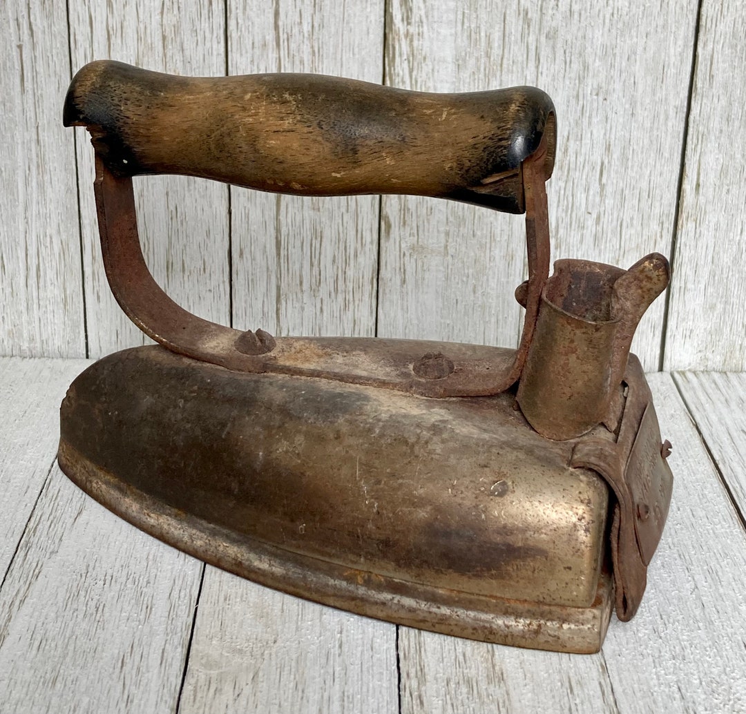 RARE! Antique Sad Iron - Stamped "property of State Prison" - Rare ...