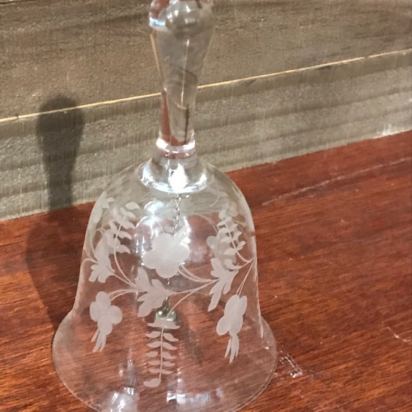 Crystal Glass Bell - Etsy
