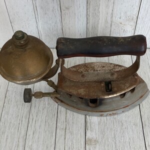 Antique Gasoline Powered Diamond Iron by Akron Lamp Co - Etsy
