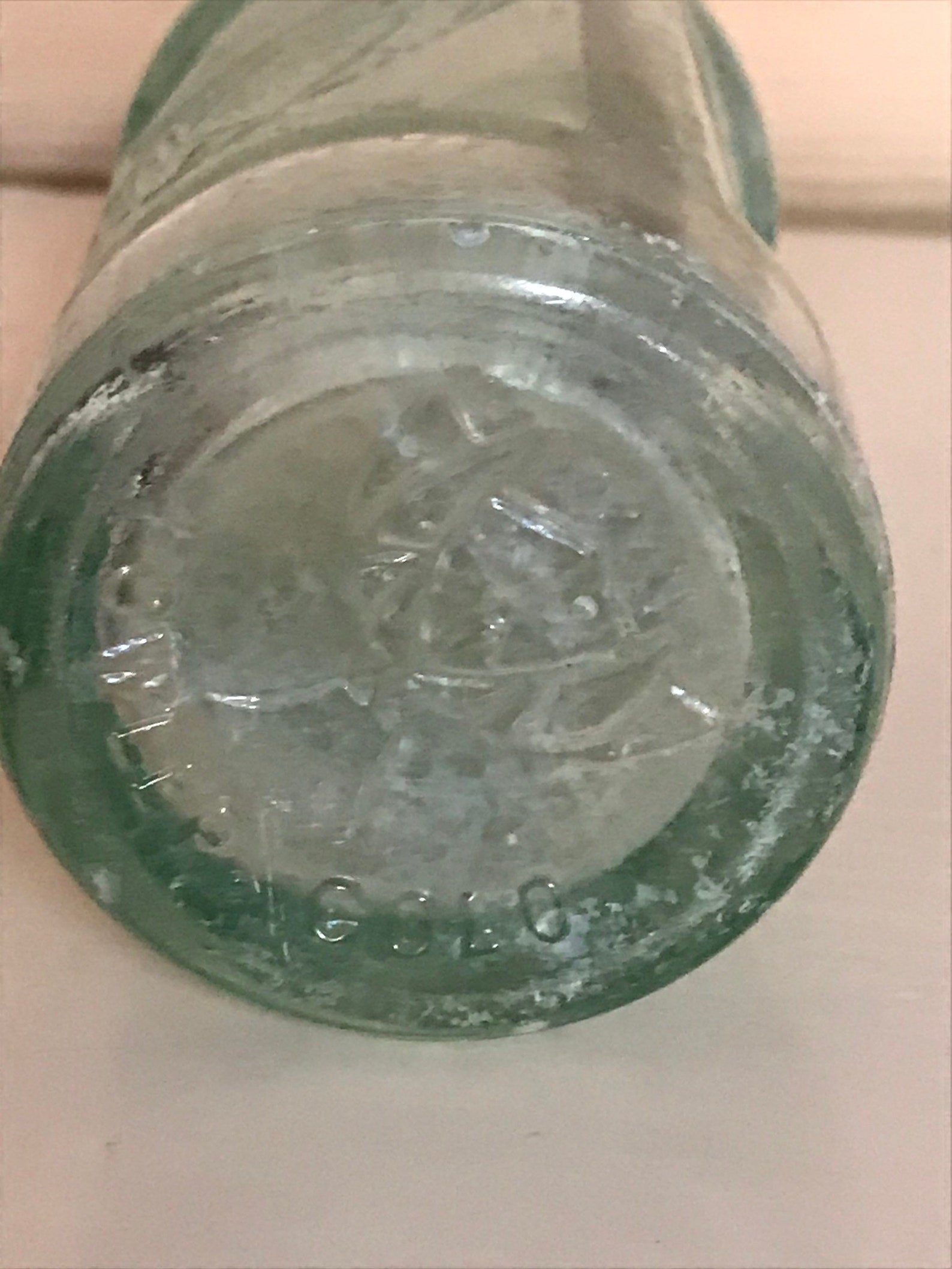SCARCE! 1924 Antique Embossed DELAWARE PUNCH Soda Bottle Fowler ...