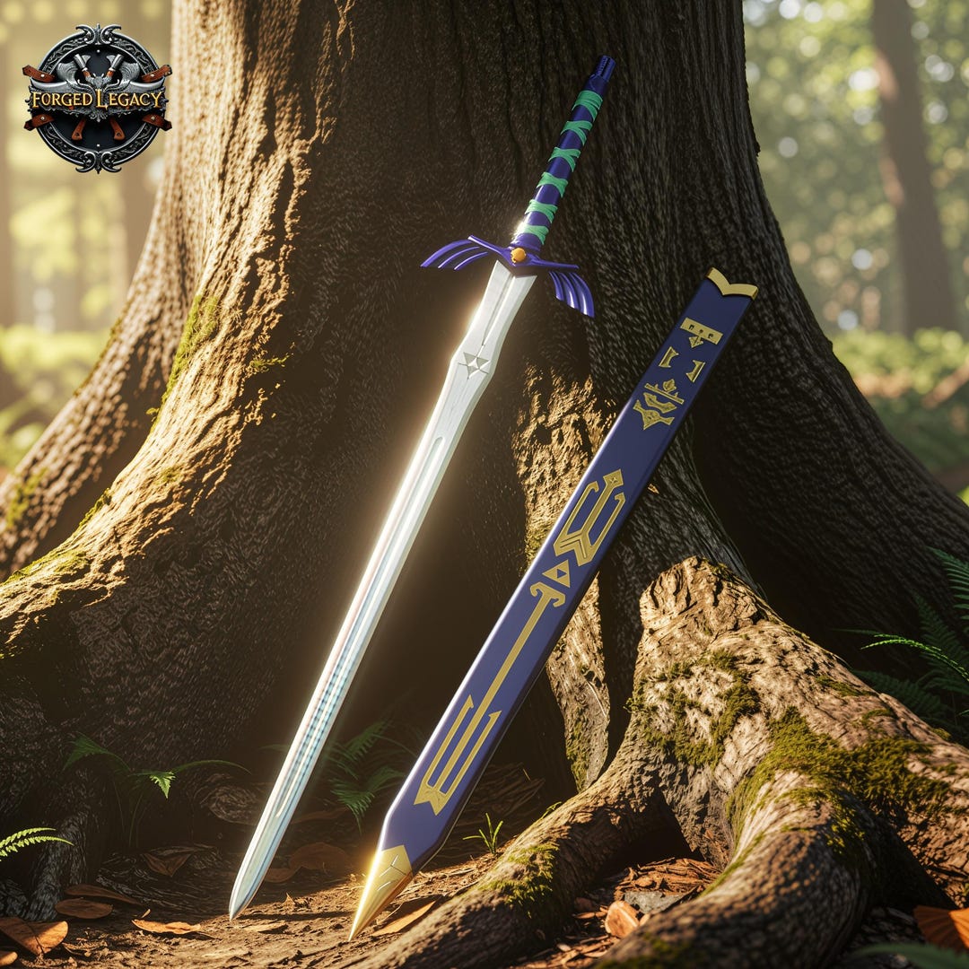 Hand-forged Fantasy Long Sword Replica | Full Tang Stainless Steel ...