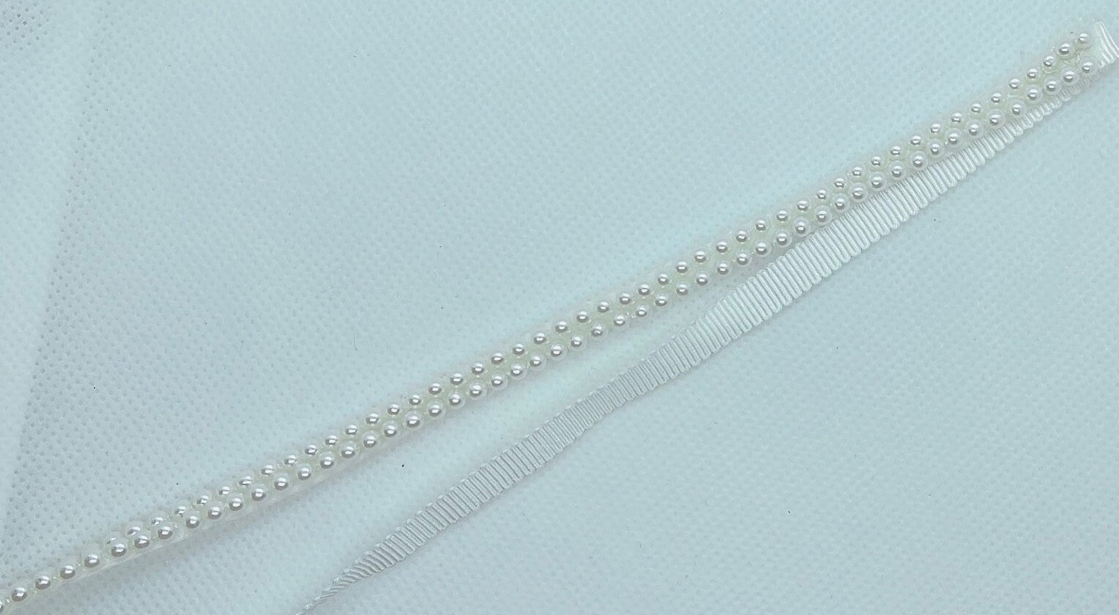 Fitted Skinny Pearls Belt, Bridal Pearls Sash With Extended Beading ...
