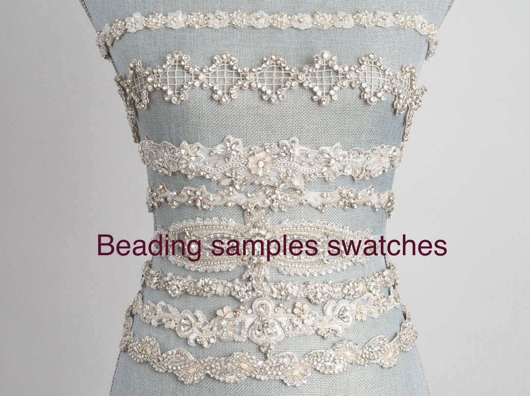 Beading Swatch, Swatch Sample - Etsy