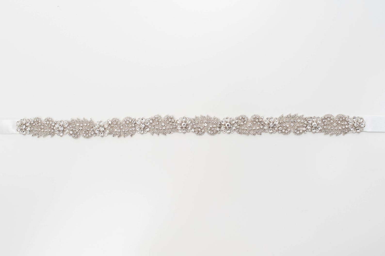 Elliott Wedding Sash Gold Bridal Belt Gold Crystal Sash - Etsy